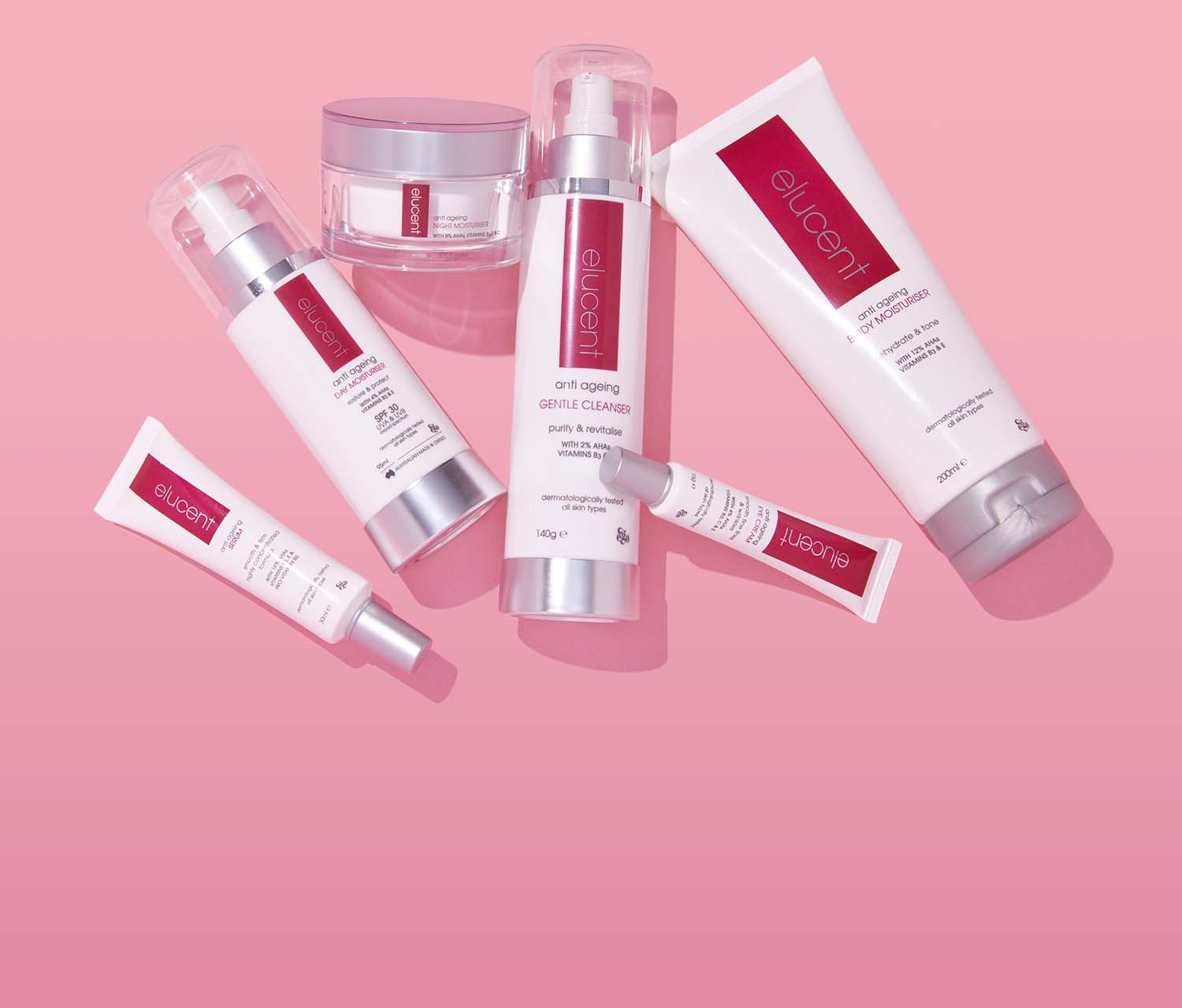 Elucent Anti Ageing Range Elucent Skincare Australia